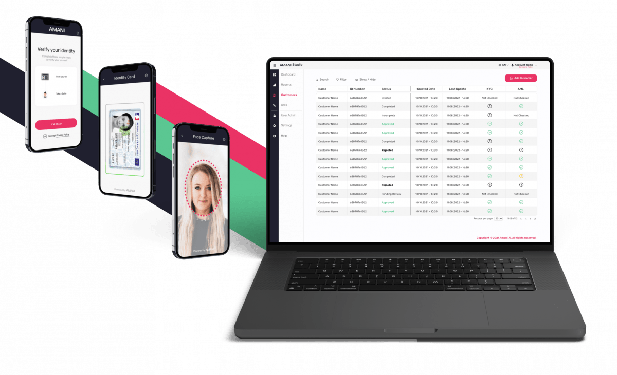 Automated KYC, AML & Identity Verification Platform